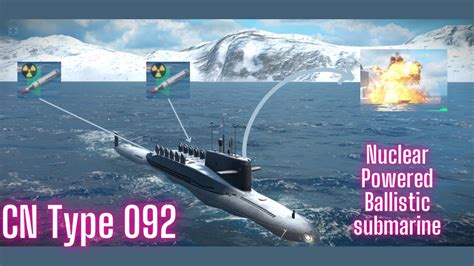 CN Type 092 Nuclear Powered Best Tier 2 Submarine Modern Warships