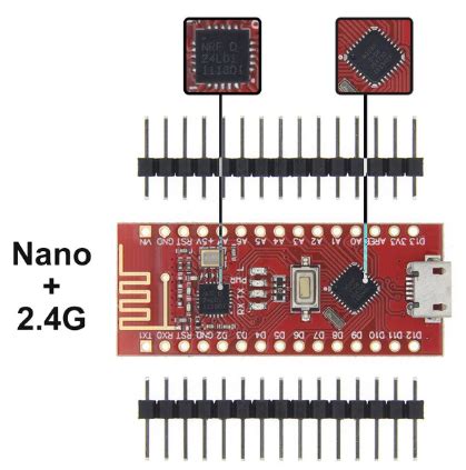 Arduino Nano With Build In NRF24L01 R Arduino
