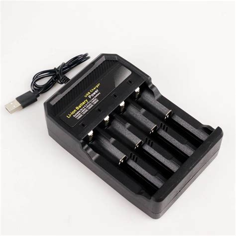 Jual Charger Baterai Litium 18650 4 Slot Shopee Indonesia