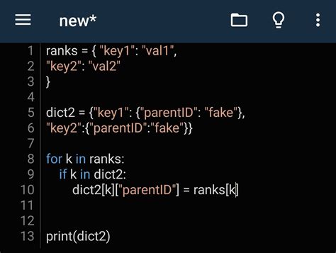 Changing Nested Dictionary Values Based On Another Dictionary R Learnpython