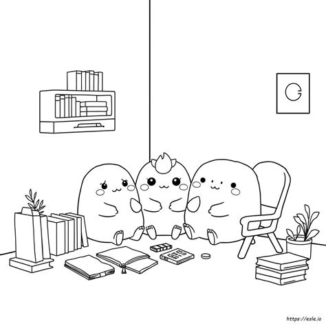 Sumikko Gurashi Coloring