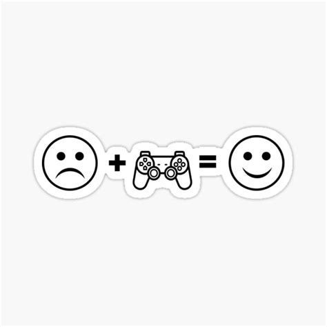 Sad Face Gaming Smiley Face Sticker For Sale By Printpress Redbubble