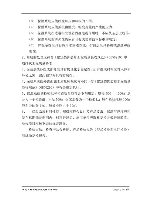 建筑节能保温监理实施细则 建筑规范 土木在线