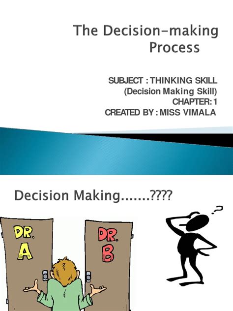 Chapter 1 Decision Making Skills Pdf