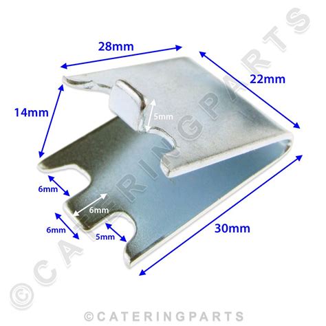 Shelf Mounting Brackets Rails Clips For 2 3 4 Door Under Counter Fridge