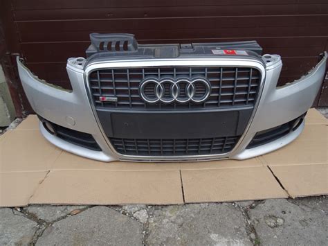 ZDERZAK PRZÓD KOMPLETNY S LINE AUDI A4 B7 LY7W 13024828662 oficjalne archiwum Allegro