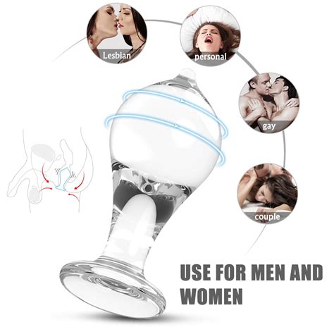 Acrylic Anal Plug Buy Sex Toys For Men And Women Online In Uae