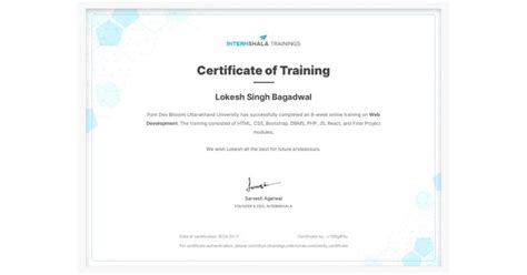 Lokesh Singh Bagadwal On Linkedin Successfully Completed The Web