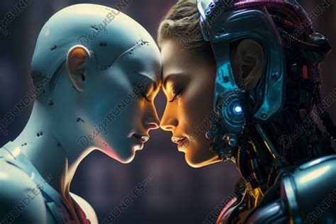 Love Between Robots With Feminine Features 3031312