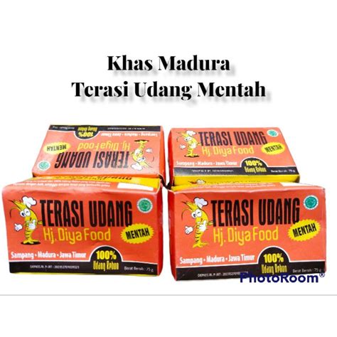 Jual TERASI UDANG KHAS MADURA Shopee Indonesia
