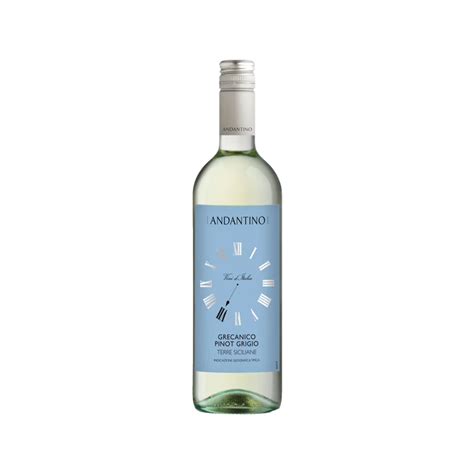 Grecanico Pinot Grigio Andantino Toscane Italiaanse Witte Wijn