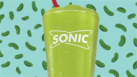 Sonic Pickle Juice Slush How Long Will It Be Available The Us Sun