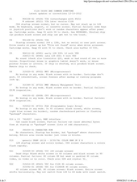 C128 Ic Pdf Booting Office Equipment