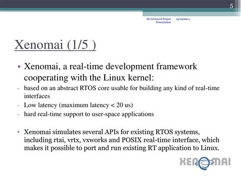Ppt Xenomais Porting On Processor Nios Ii Powerpoint Presentation