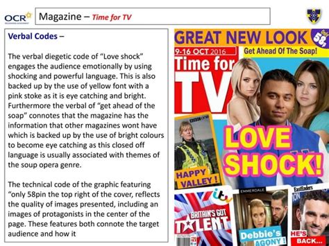 Textual Analysis Of 1 Soap Opera Text Ppt