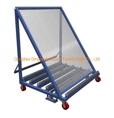 Glass Harp Rack For Storage Glass Sheets Insulated Glass Rack Glass