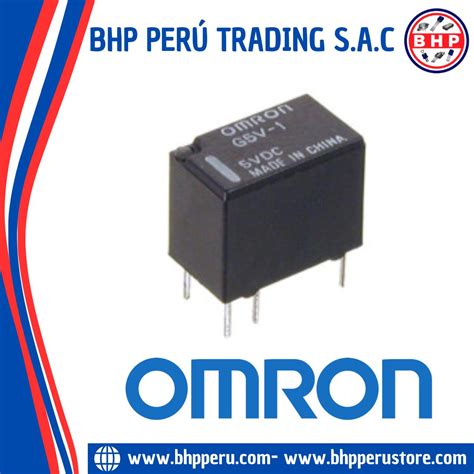 G5v 1 Dc5 Omron Micro Relay Pcb De 5vdc 1 0a 6 Pines Bhp Perú Web