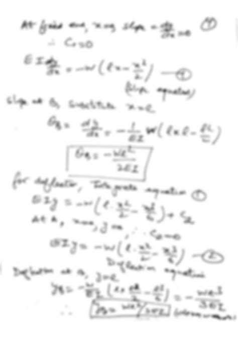 SOLUTION Deflection Of Beam Important Topics Strength Of Materials