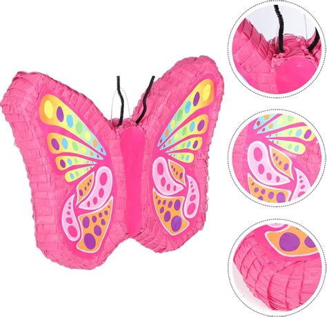 Handmade Butterfly PinataPokeball Pinata Comes With Free Stick