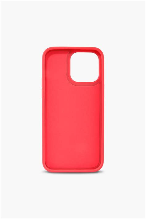 IPHONE 14 PRO MAX KIRMIZI DERİ TELEFON KILIFI KARTLIK