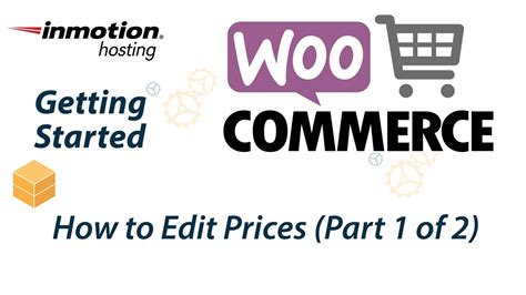 How To Edit Prices In Woocommerce Part 1 Of 2 Youtube