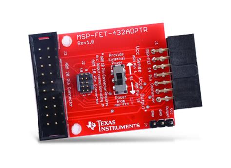 Msp Fet 432adptr Msp432 Adapter Ti Mouser
