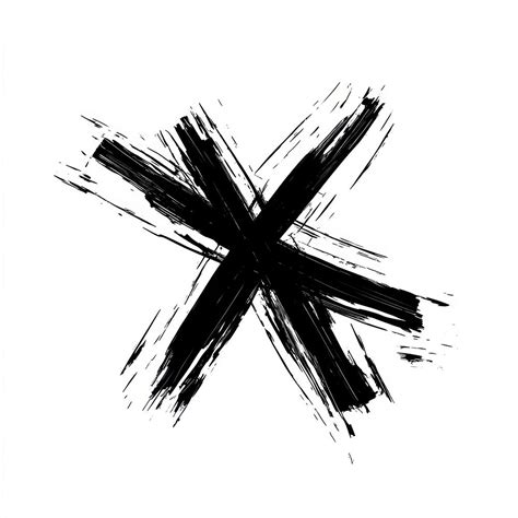 Asterisk Scribble Abstract Drawing Symbol Free Photo Illustration