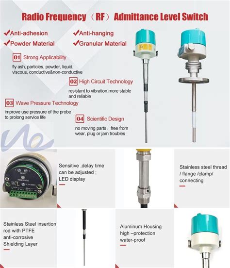 China Customized Radio Frequency Admittance Level Switch Suppliers Manufacturers Factory