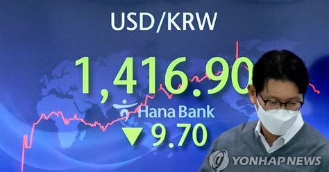 원 달러 환율 하락 출발