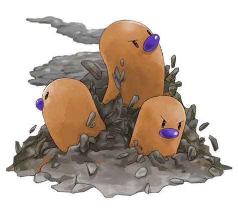 Shiny Dugtrio