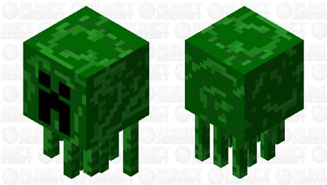 Creeper Ghast Minecraft Mob Skin