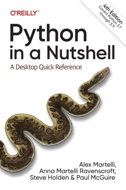 Python In A Nutshell By Alex Martelli Steve Holden Paul Mcguire Anna