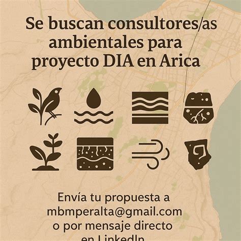 🔎 Buscamos Profesionales Y Consultoras Ambientales Para Nuevo Proyecto