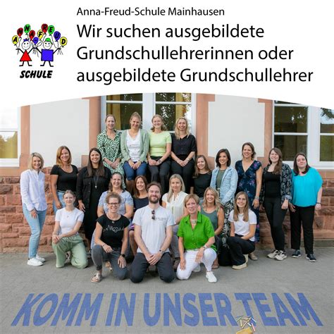 Anna Freud Schule Mainhausen Sucht Grundschullehrkräfte