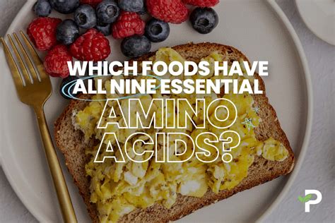 Which Foods Have All 9 Essential Amino Acids Previnex