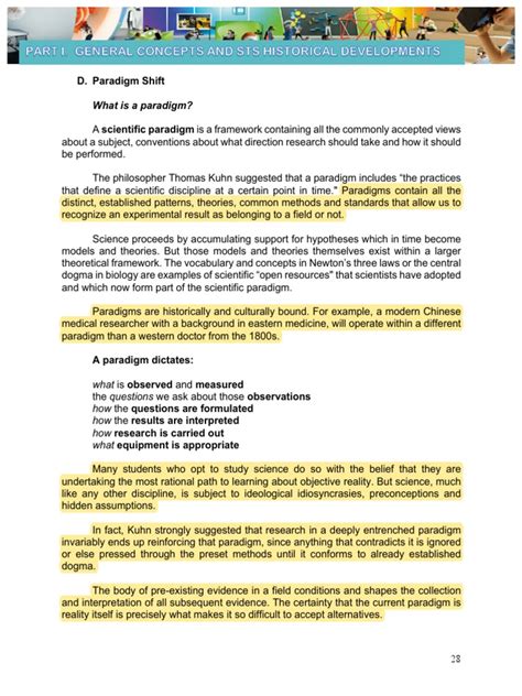 Sts Module 1d Download Free Pdf Paradigm Science