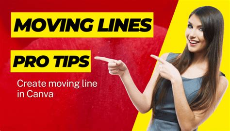How To Create Moving Lines In Canva