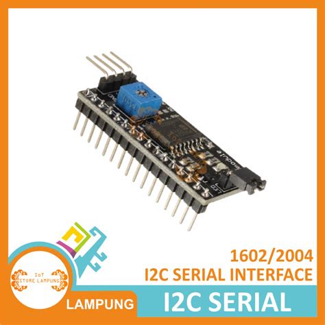 jual i2c lcd 1602 16x2 2004 20x4 iic interface display arduino uno nano