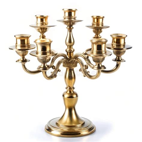 Multiple Brass Candelabras Stock Illustrations 4 Multiple Brass
