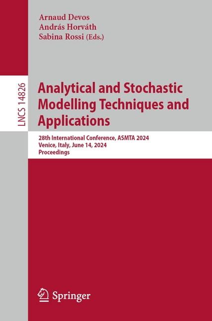 Lecture Notes In Computer Science Analytical And Stochastic Modelling