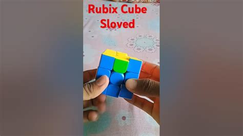 Rubix Cube Sloved Formula Pll Youtube