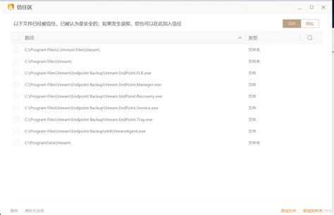 在安全软件中为veeam Agent配置信任列表 川流信息 让数据成为业务腾飞的永续动力虚拟化，存储，数据备份，云解决方案提供。