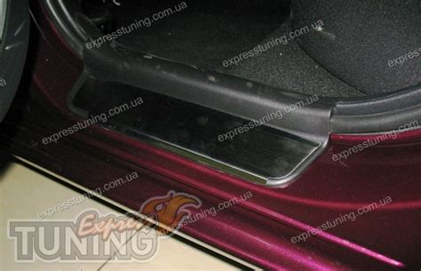 Накладки на пороги Мазда 3 Bk (защитные накладки Mazda 3 Bk) - Купить ...