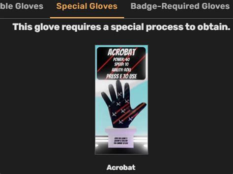 Why Is Acrobat Still Classified As A Badge Glove Fandom