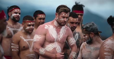 AusCAPS Chris Hemsworth Shirtless In Limitless With Chris Hemsworth 1 05 Memory