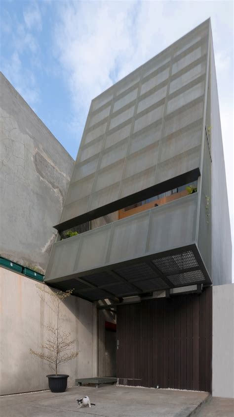 3500 Millimetre House Is A Skinny House In Indonesia On A 35 Metre Plot