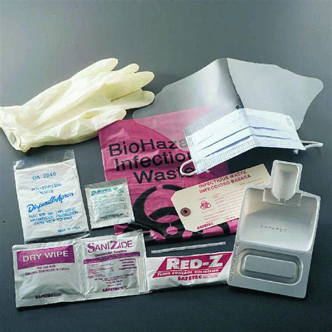Universal Precaution Compliance Kit Spill Control Materials