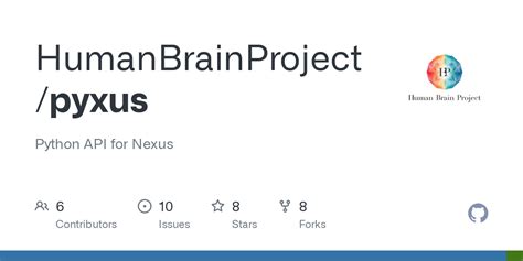 GitHub HumanBrainProject Pyxus Python API For Nexus