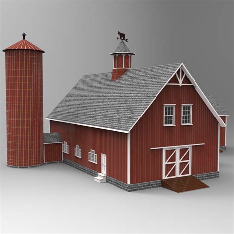 Barn For 3d Studio Max 3d Model Cgtrader Barn For 3d Studio Max 3d Model Cgtrader