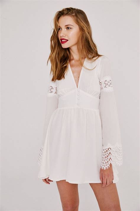 Lace Detail Mini Dress Elegant And Stylish